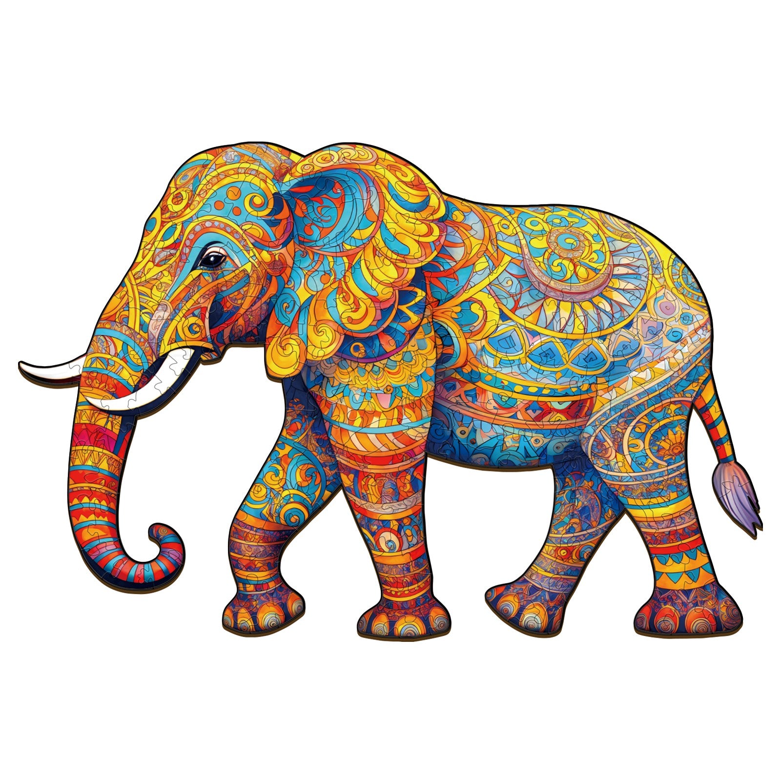 Woodbests | Walking Elephant Wooden Puzzle