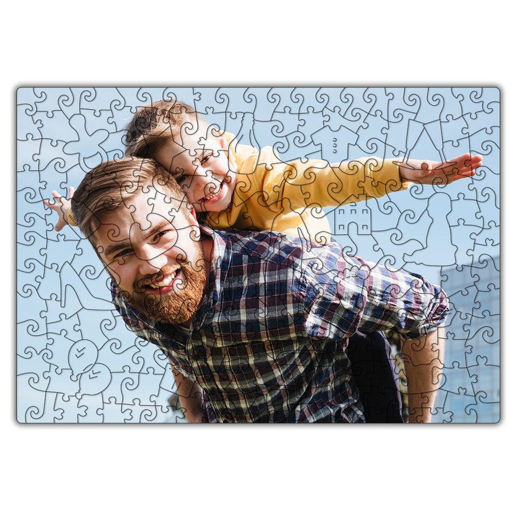 Personalized Photo Puzzle Family Gift. Custom Jigsaw Puzzle with ...
