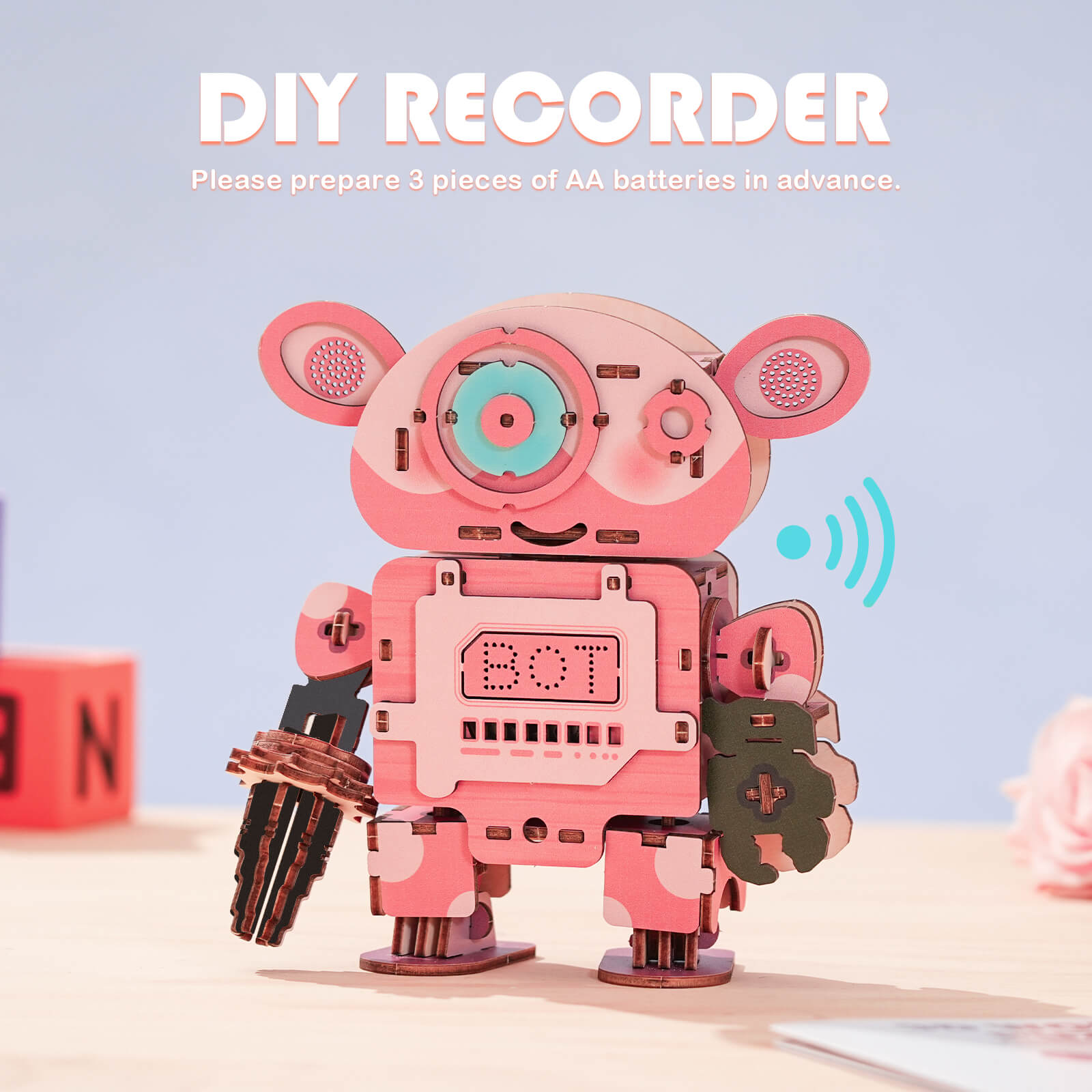 WOODBESTS |Benny Bear Robot Recorder——Recorder Series – Woodbests