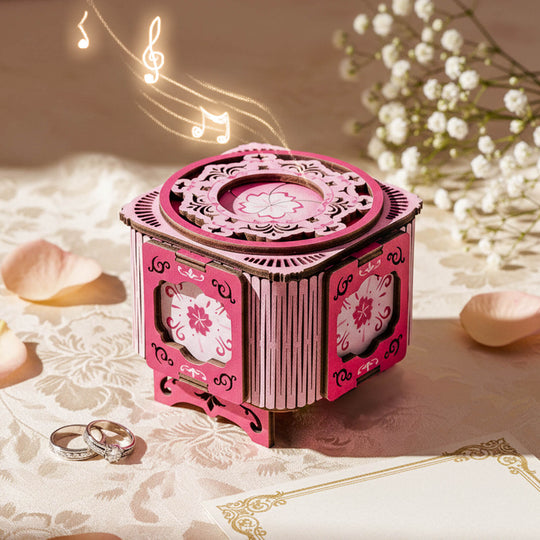 DIY Music Box Kit & Wood Music Box Kits | Handcrafted Wooden Ring Box ...