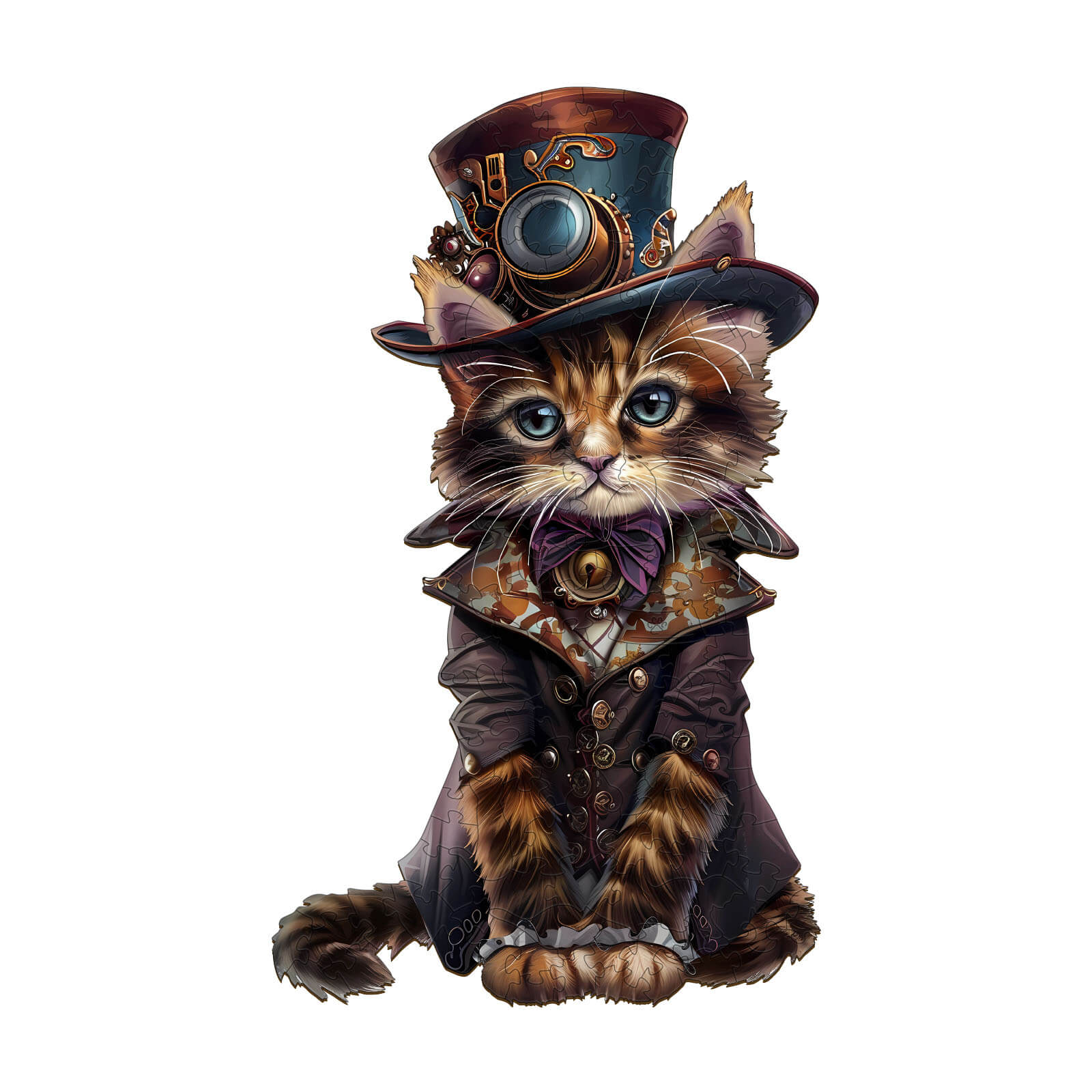WOODBESTS | Magic Cat Wooden Puzzle – Woodbests