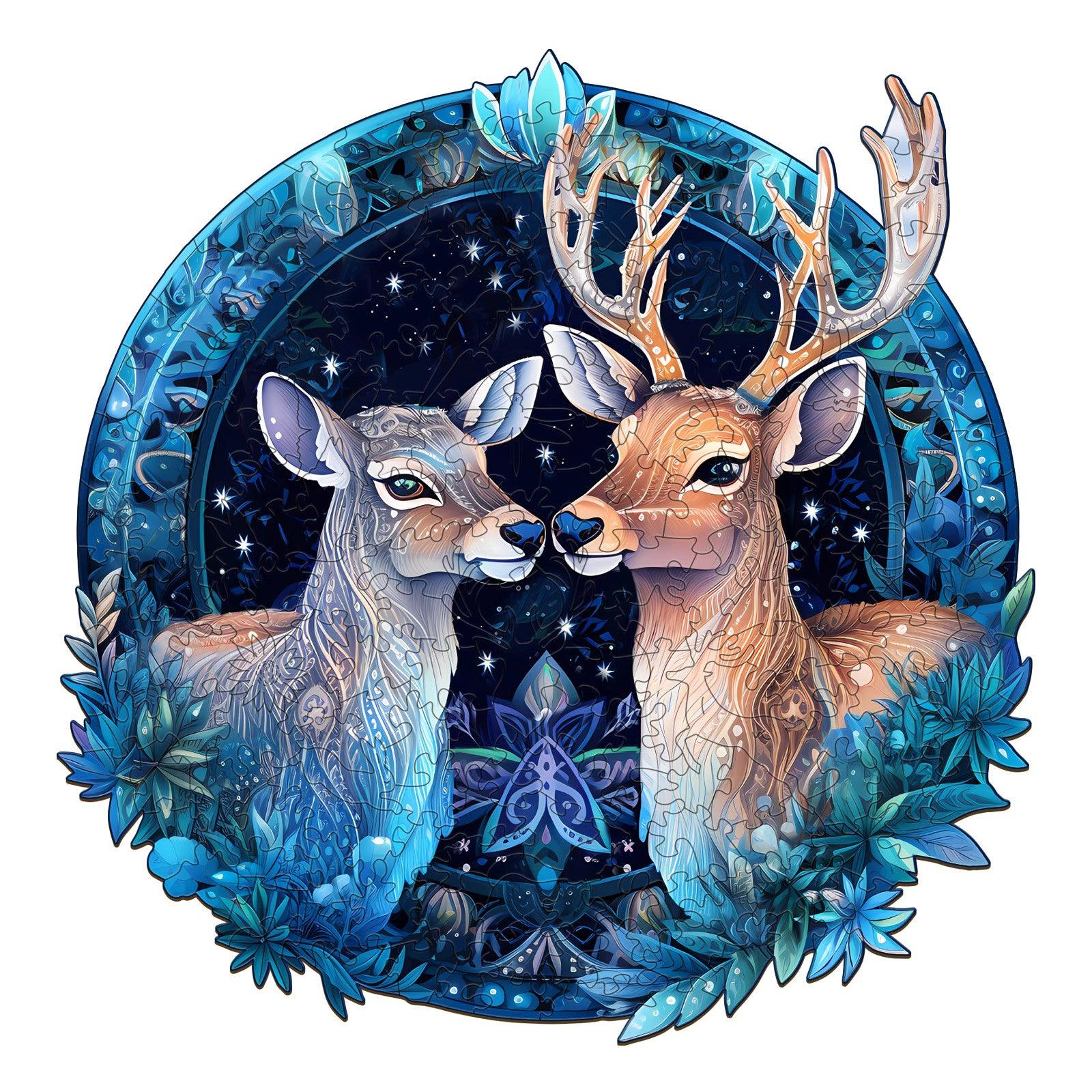 Woodbests | Deer Patron Saint Wooden Puzzle
