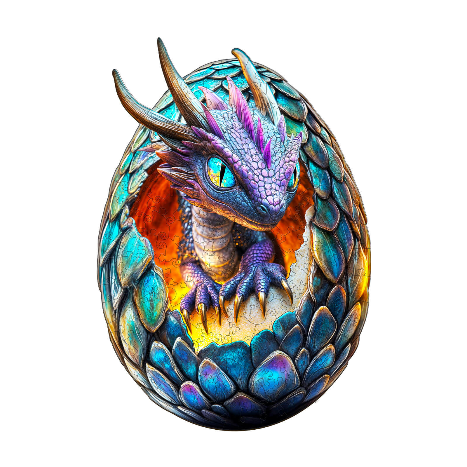 WOODBESTS |Draconic Rebirth Wooden Puzzle – Woodbests