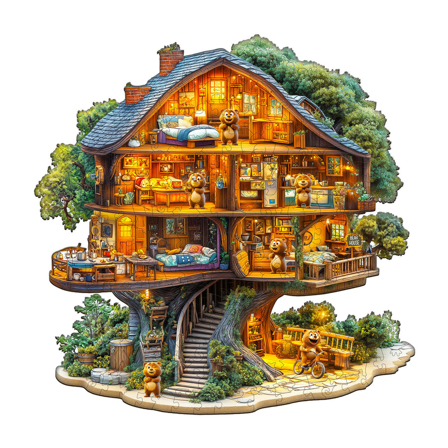3D Vision Puzzles | 3D Visual Puzzles for Creative Minds – Woodbests