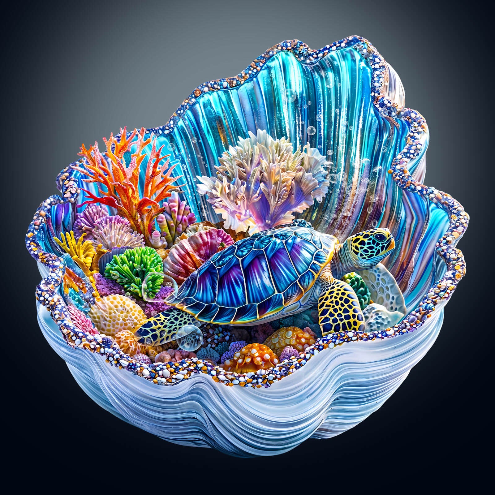 WOODBESTS | 3D Giant Shell Dreams Wooden Puzzle – Woodbests