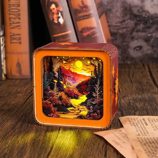 3D Puzzle Night Light – Woodbests