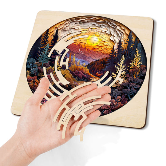 Unique Wooden Jigsaw Puzzles for Adults | Relaxing Brain Teasers ...