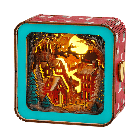 3D Puzzle Night Light: Creative 3D Puzzles DIY Assembly Kit, Ambient ...