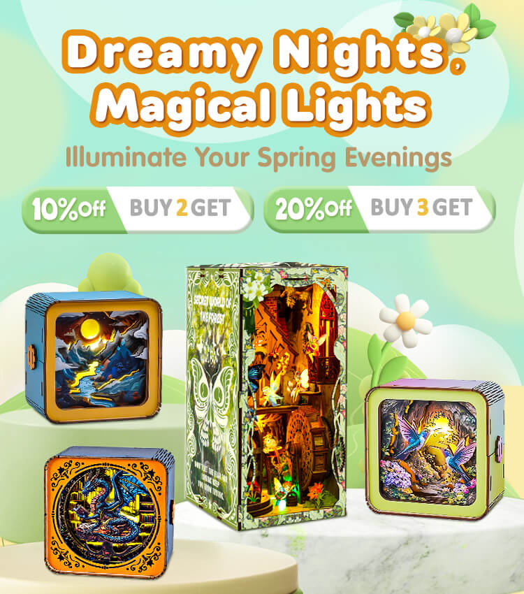 3D Puzzle Night Light – Woodbests