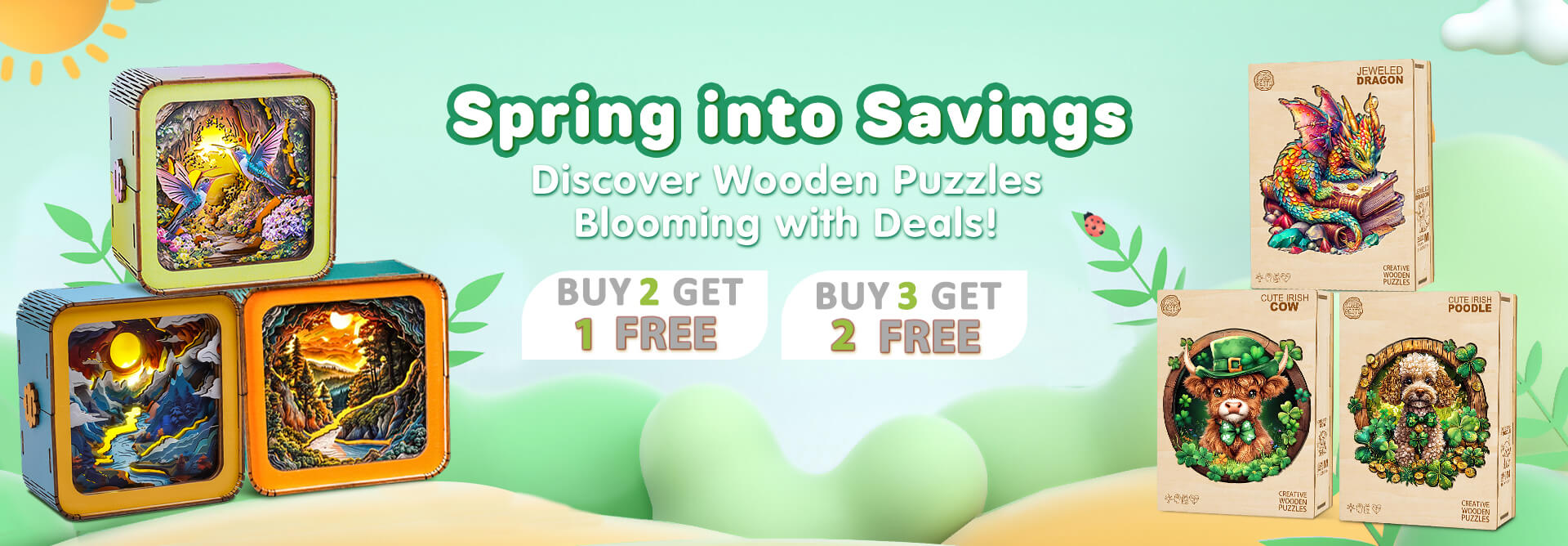 3D Vision Puzzles – Woodbests